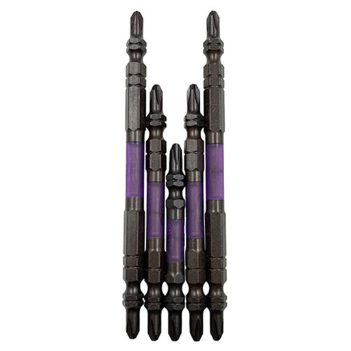 Japan Tools ANEX ARHS-14M Ryuchi Bit, Double-Ended, Slim, Plated Finish 2x110, Bag Of 10 Anex ...